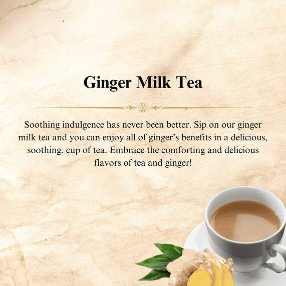Ginger Milk Tea